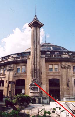 colonne médicis / rue de viarmes Paris 01